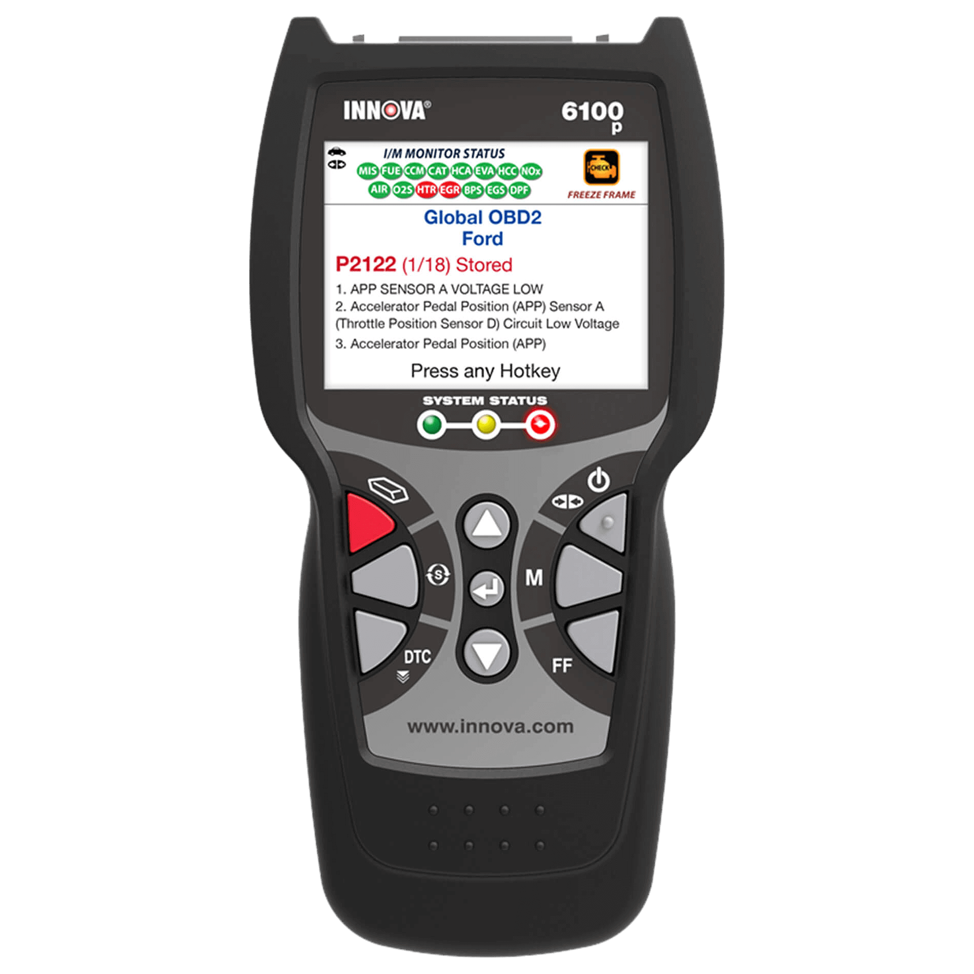 Innova 6100P | OBD2 Diagnostic Tool with ABS & SRS Features - Innova ...